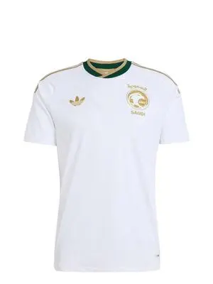Adidas Saudi Arabia 2026 Away Authentic Jersey - White/khaki/aurora Ivy