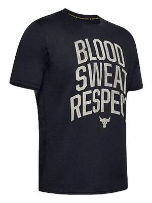 Under Armour Project Rock Bsr Short Sleeve Tee - Black