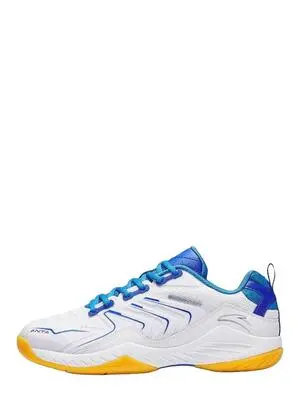 ANTA Badminton Athletic Sneakers - White/blue/orange