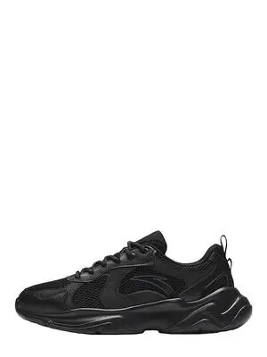ANTA ANTA "Black" Casual Lace-Up Sneakers Black