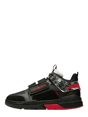 ANTA X Marvel "black Widow" Athletic Sneakers - Black/red