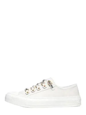 DIOR DIOR Walk'N'Dior Low Top Canvas Sneakers