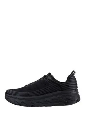 Hoka One One Bondi 6 Wide Athletic Sneakers - Black
