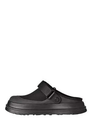 UGG Goldenglow Canvas Clog Sandals - Black