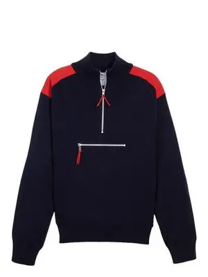 PUMA X Noah Ski Sweater - Blue/red