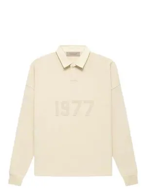 Fear Of God Fw22 1977 Henley Rugby Polo 'egg Shell - Egg Shell Yellow