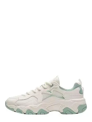 ANTA Star Sea Sneakers - White/green