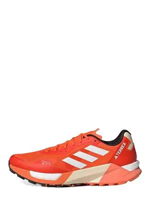 Adidas Agravic Ultra Trail Running Shoes - Orange/white/black