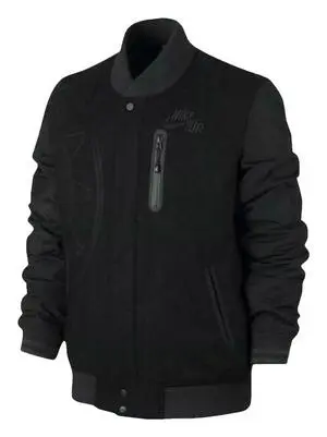 Nike Destroyer Letterman Jacket - Black