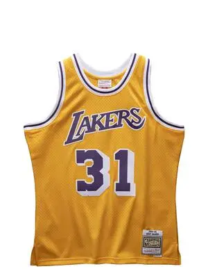Mitchell & Ness X Nba Los Angeles Lakers 1984-85 Kurt Rambis 31 Swingman Jersey - Yellow