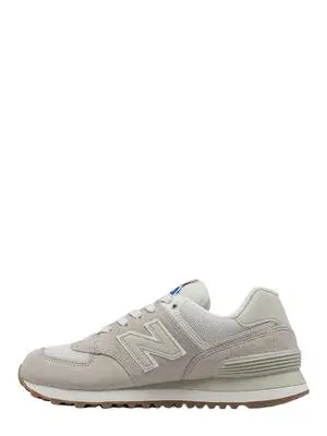NEW BALANCE 574 Retro Sport Sneakers - White/gray