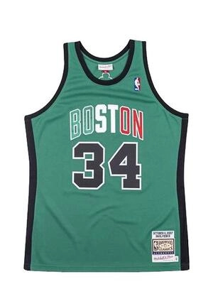 Mitchell & Ness Paul Pierce #34 Boston Celtics 2007-08 Authentic Jersey - None