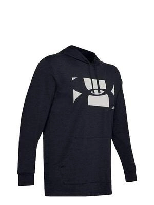 Under Armour Sportstyle Logo Hoodie - Black/grey