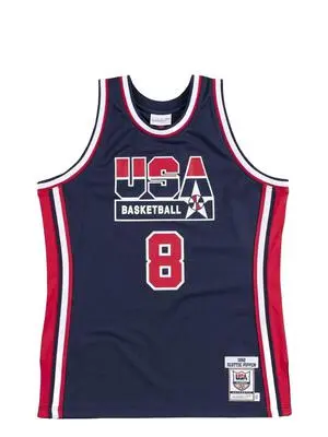 Mitchell & Ness Team Usa 1992 Scottie Pippen Basketball Jersey - Navy/red