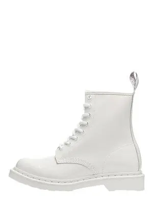 Dr. Martens 1460 Mono Combat Boots - White