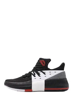 Adidas Dame 3 "on Tour" Sneakers - Black/white/red