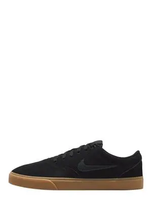 Nike Charge Suede Sneakers - Black/black/gum Light Brown