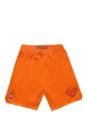 Mitchell & Ness X Nba New York Knicks 2012-13 Christmas Day Basketball Shorts - Orange