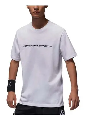 JORDAN Sport Dri-fit Graphic T-shirt Asia Sizing - White