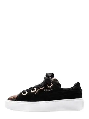 PUMA Platform Kiss Artica Sneakers - Black/gold