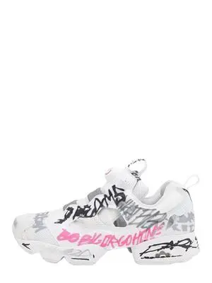 REEBOK X Vetements Scribbled Instapump Fury Sneakers - Default Colorway
