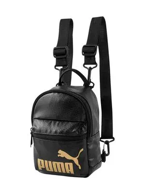 PUMA Core Mini Backpack - Black/gold
