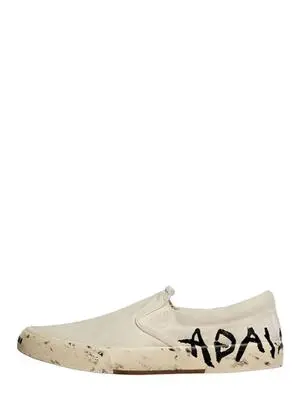 Balenciaga Balenciaga Paris Low Top Slip On Shoes White/black