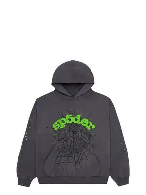 SP5DER SP5DER Wait Web Hoodie Grey