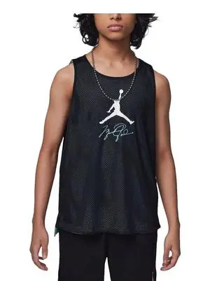 JORDAN Mj Flight Mvp Reversible Basketball Tank - Black