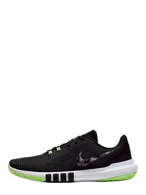 Nike Flex Control 4 Camo Swoosh' Athletic Sneakers - Black