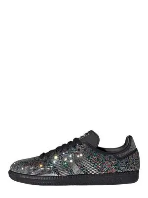 Adidas Samba Embellished Sneakers - Core Black/silver Metallic
