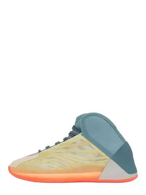 Adidas Yeezy Quantum High Top Sneakers - Orange