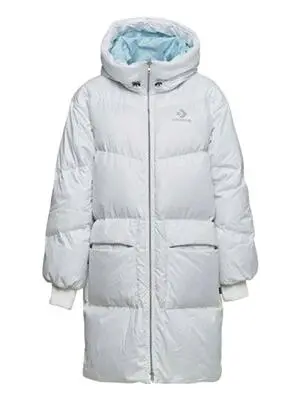 CONVERSE Long Down Jacket - White