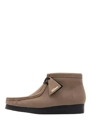 Clarks Wallabee Boots - Dark Suede Grey