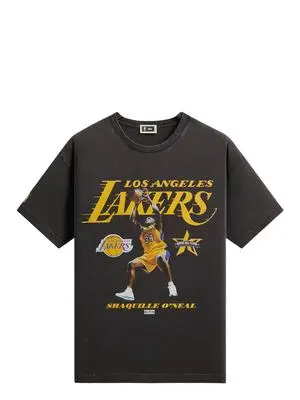 Kith For Nba All-star Los Angeles Lakers Shaquille O'neal Vintage T-shirt - Black