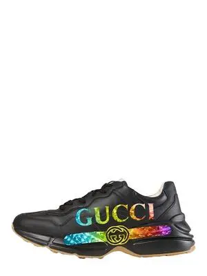 GUCCI Gucci Rhyton Iridescent Logo Sneakers