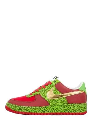 Nike Force 1 Low Supreme I/o "questlove - Red/goldyellowgold