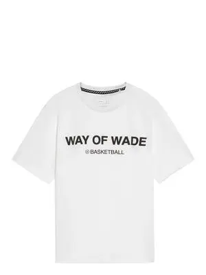 LI-NING Way Of Wade Graphic Basketball T-shirt 'white Black - White/black