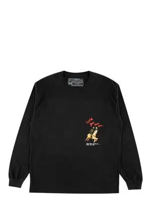 TRAVIS SCOTT Tour Horse Long Sleeve - Black