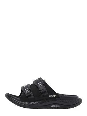 Hoka One One X Wtaps Ora Luxe Slides - Black