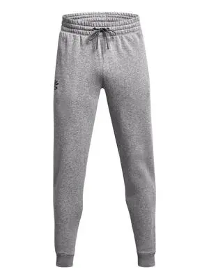 Under Armour Curry Splash Logo Joggers Sweatpants - Grey