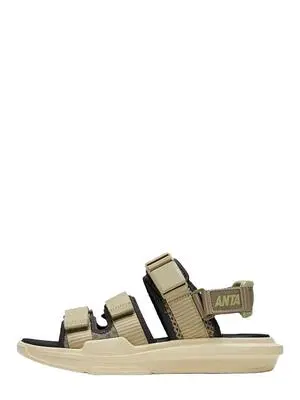 ANTA Badao Sandals - Tan/black