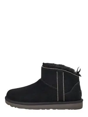 UGG UGG Classic Mini Embellished Boots Black