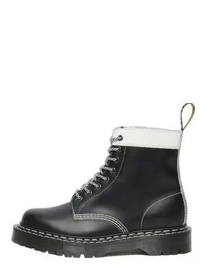 Dr. Martens Dr. Martens Pascal Bex Leather Contrast Lace Up Boots Black