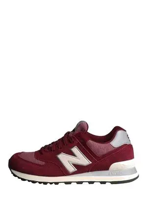 NEW BALANCE New Balance 574 Burgundy Sneakers Wine Red/white/gray