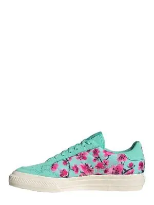 Adidas Arizona Continental Vulc J Sneakers With Floral Print - Green