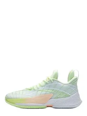 ANTA Light Horseman 3 Sneakers - Light Green/pink/white
