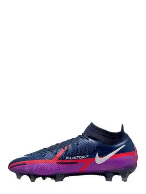 Nike Phantom Gt2 Elite Df Fg Football Boots - Blue/purple/white