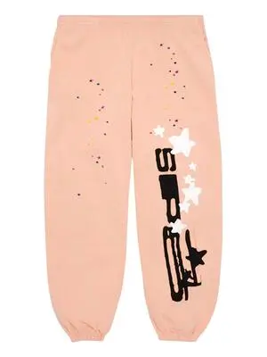SP5DER Sweatpants 'bellini - Pink