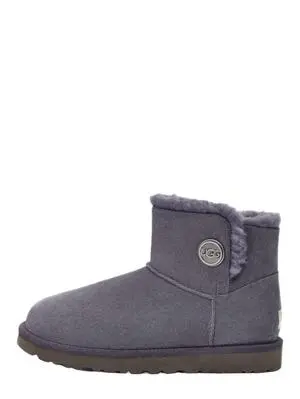 UGG Mini Bailey Snaps 'purple Grey - Purplegray